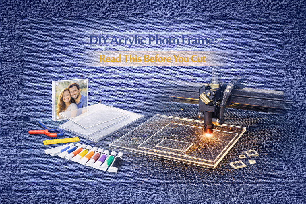 DIY Acrylic Photo Frame: Read This Before You Cut