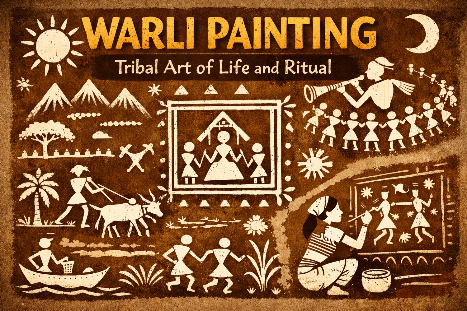 Why Warli Painting Still Feels Modern: Meaning, Symbols,